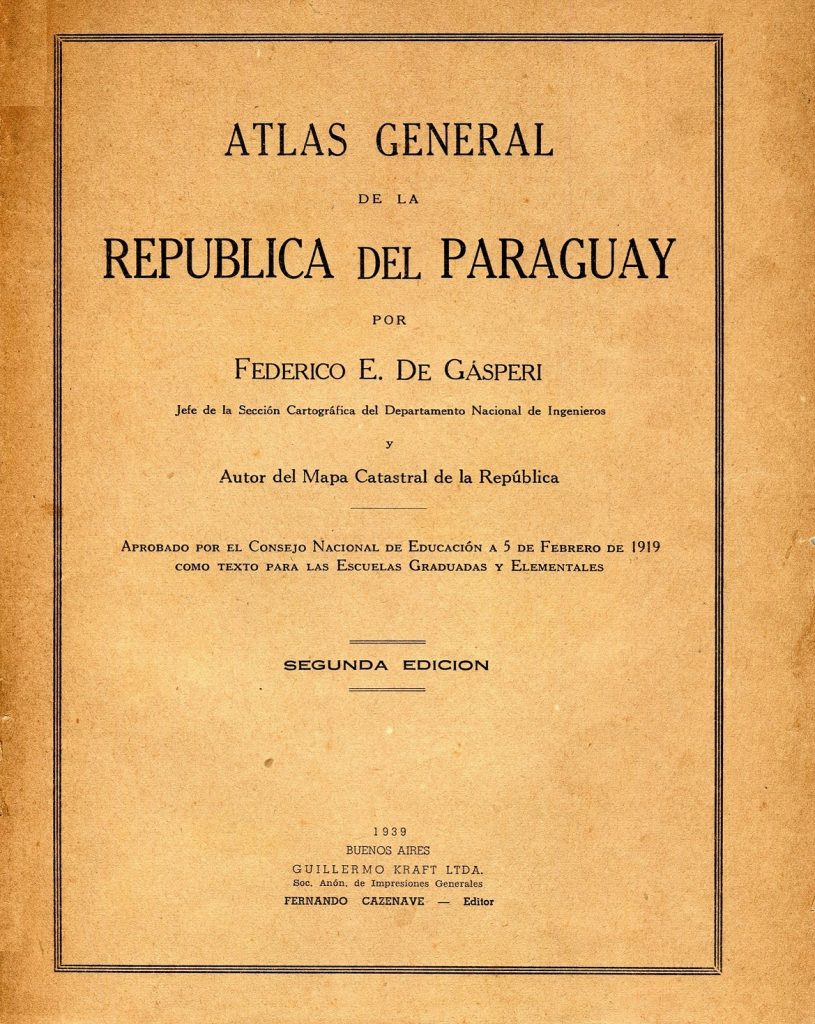 Mapa de la República del Paraguay (Colonias) – Imagoteca